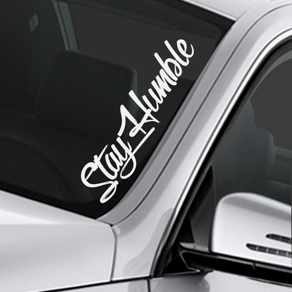 stay humble | Wall Decor | Set Of 2 Stay Humble Decal Stickers | Poshmark